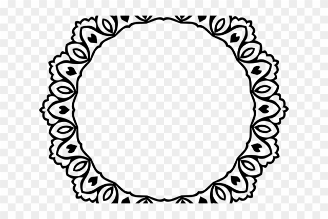 Free: Shapes Clipart Vintage - Decorative Circle Border - nohat.cc