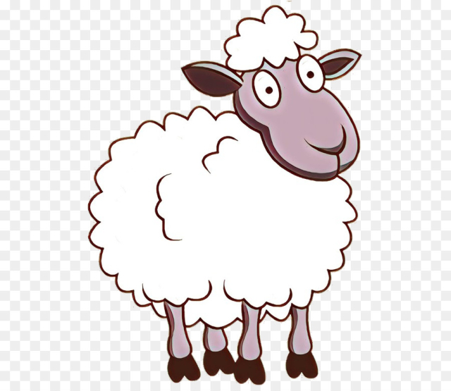 Free: sheep sheep cartoon clip art cow-goat family - nohat.cc