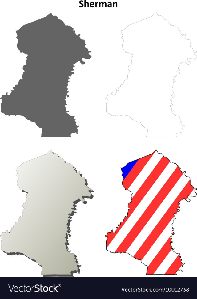 Free: Sherman Map Icon Set vector image - nohat.cc