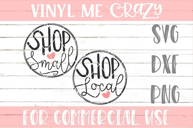 Free: Shop Small Shop Local SVG DXF PNG - nohat.cc