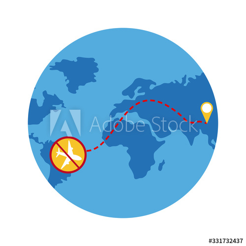 Free: sign of prohibition of flights in the world - nohat.cc