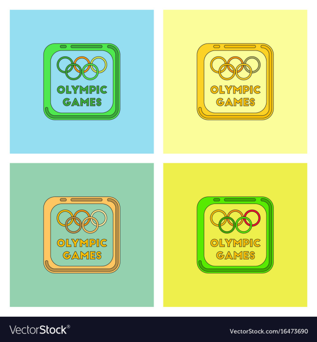 Free: Sign symbol olympics games set vector image - nohat.cc