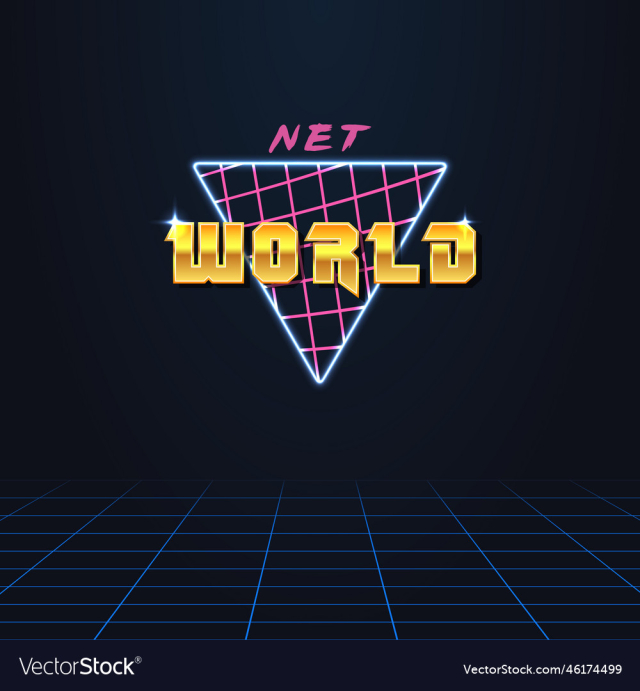 Free: signboard with text net world and grid - nohat.cc