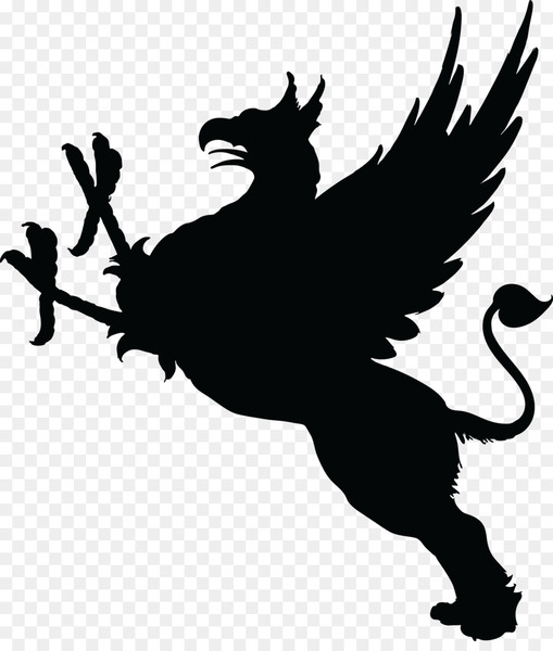 Free: Silhouette Griffin Stencil Clip art - Griffin - nohat.cc