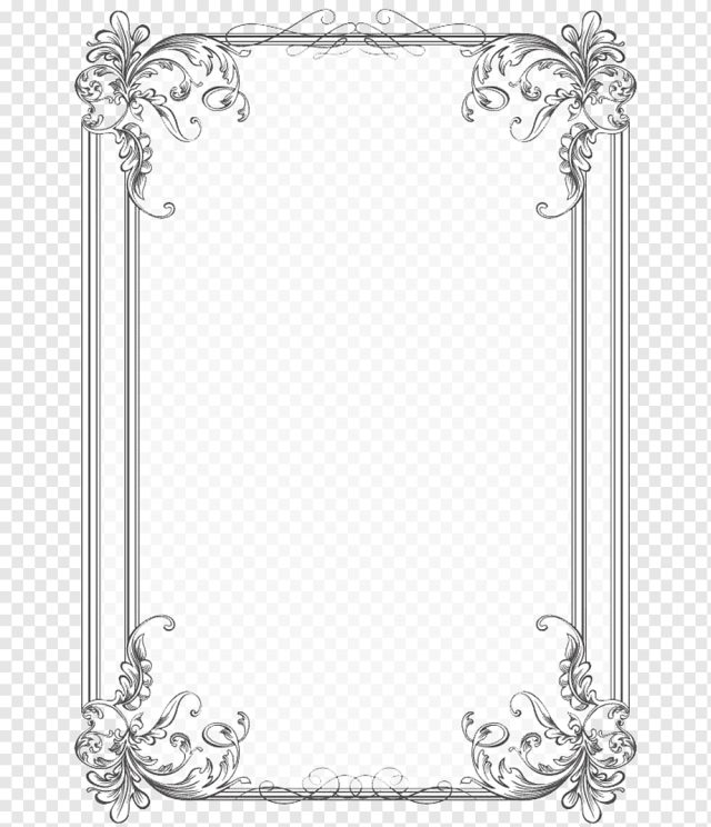 Silver Borders And Frames