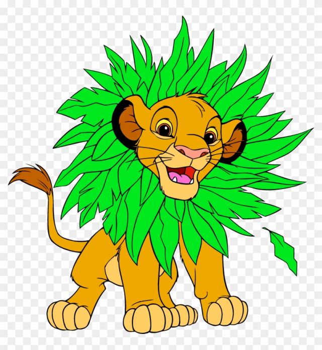 Free: Simba Mufasa Nala Sarabi Clip Art - Lion King Simba Leaf Mane ...