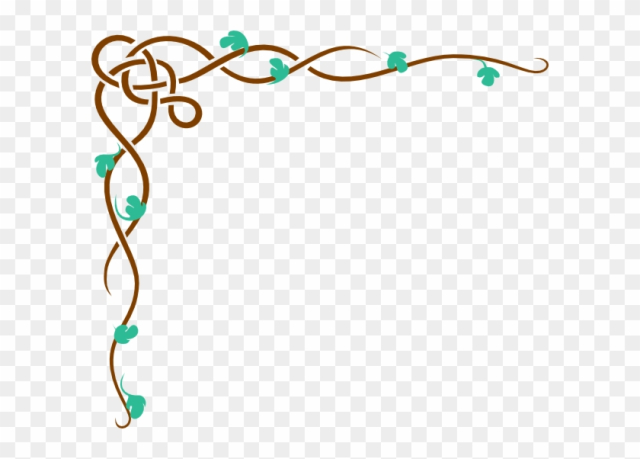 Simple Corner Page Borders And Frames