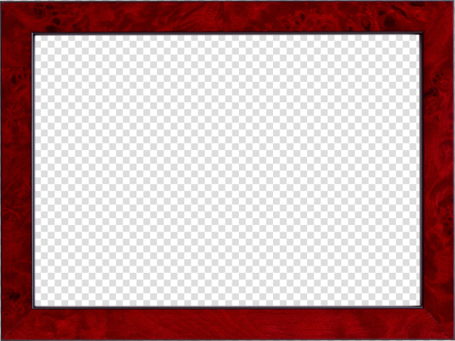 Free: Simple Red Transparent Frame | Gallery Yopriceville - High ...