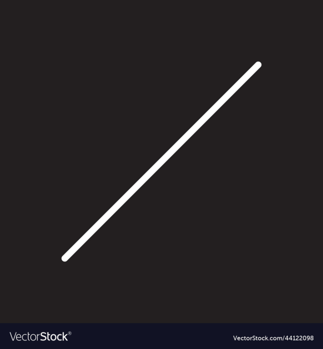 Free: single straight diagonal line icon - nohat.cc