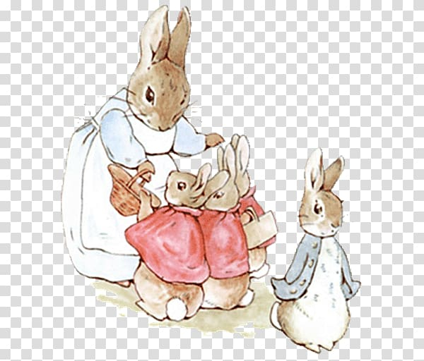 Free: Six brown rabbit illustration, The Tale of Peter Rabbit Book, the ...