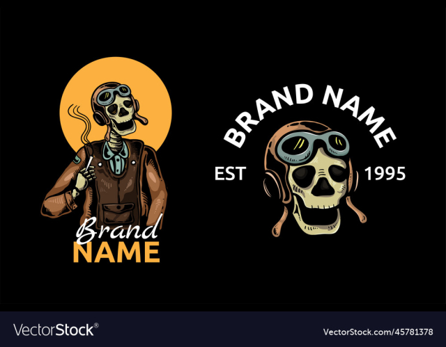 Free: skeleton pilot with cigarette - nohat.cc