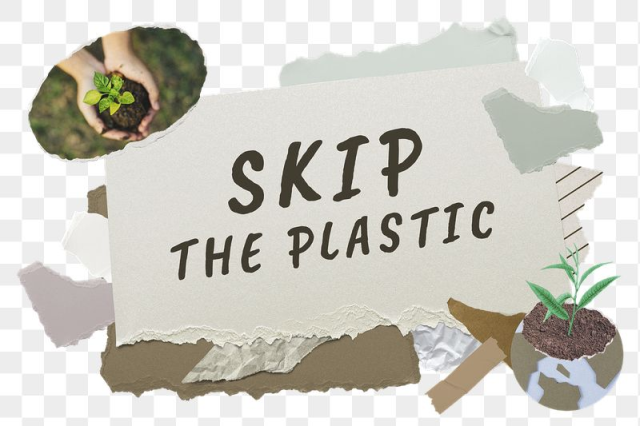 Free: Skip the plastic png word | Free PNG - rawpixel - nohat.cc