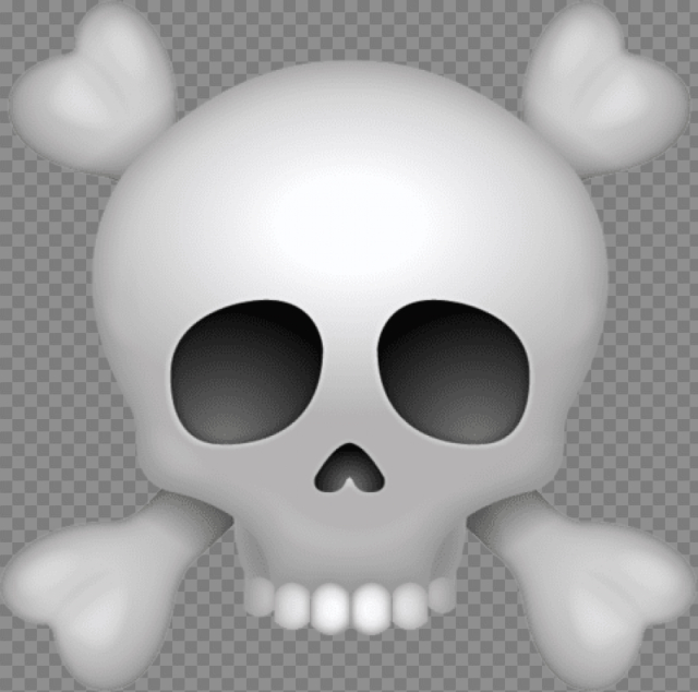 Skull Emoji Transparent