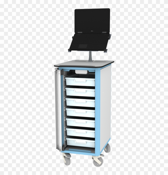 Free: Slim Medication Laptop Cart - Drawer - nohat.cc