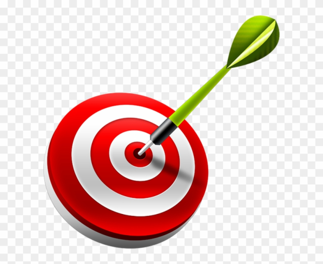 Free: Smart Goal Dart Target - Objectives And Goals Png - nohat.cc
