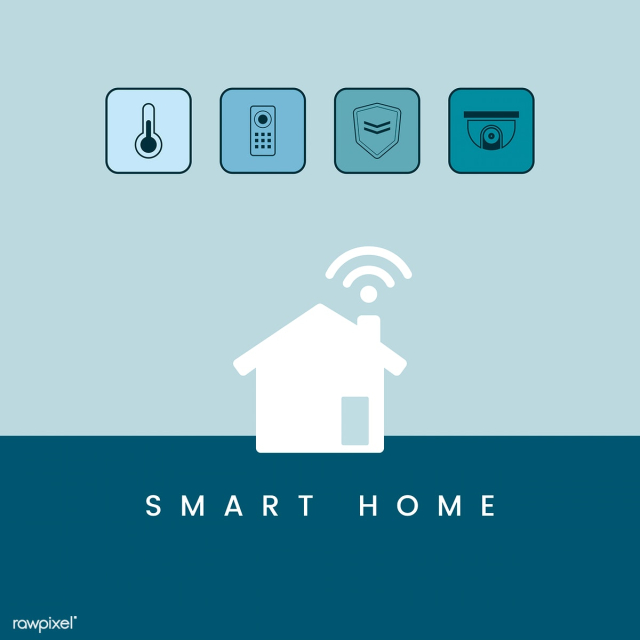 Free: Smart home technology infographic vector | Free stock vector ...