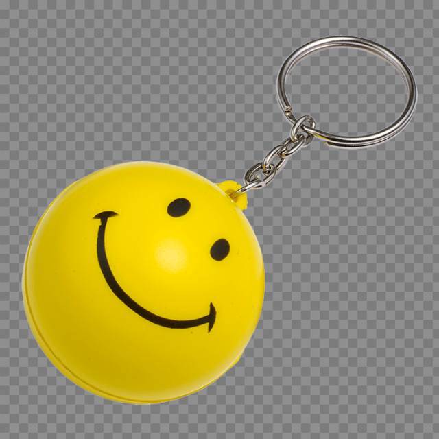 Free: Smiley Emoji Keychain - nohat.cc
