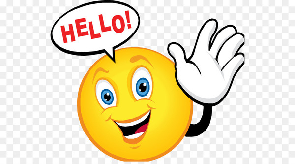 Free: Smiley Emoticon Hello Clip art - Say Hi - nohat.cc