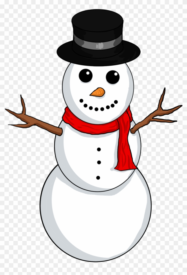 Free: Snowman Transparent Background Clipart - Snow Man Clipart - nohat.cc