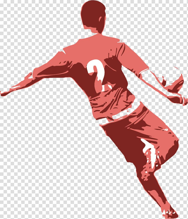 Free: Soccer player illustration, Football player Drawing, Drawing ...