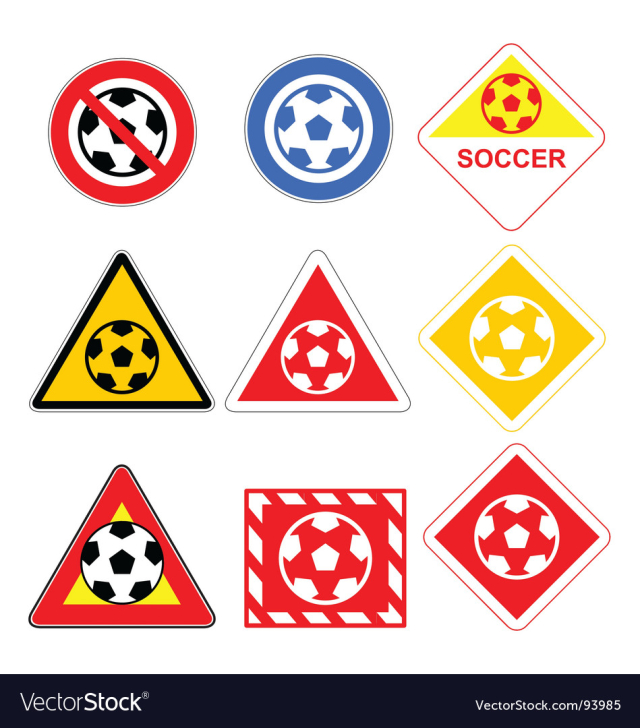 Free: Soccer signs vector image - nohat.cc