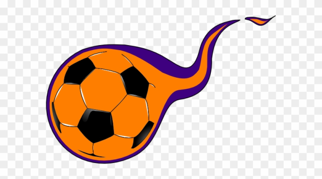 Free: Soccerball Clipart Wallpapers Free - Purple And Orange Soccer ...