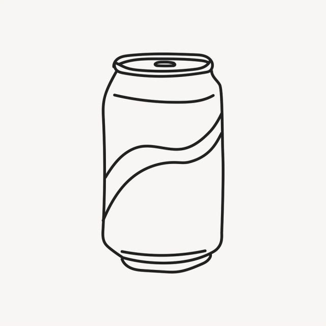 Free: Soda can doodle clipart, drinks, | Free PSD Illustration ...