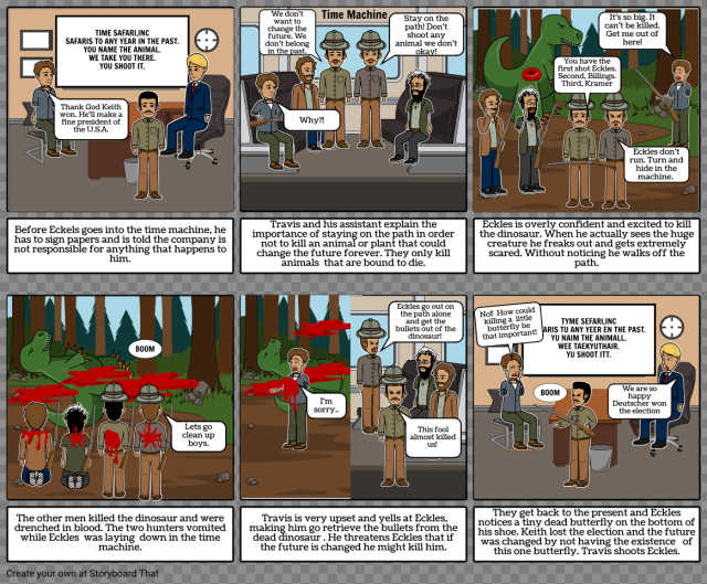 Free: Sound of Thunder Storyboard by 21jwelling - nohat.cc