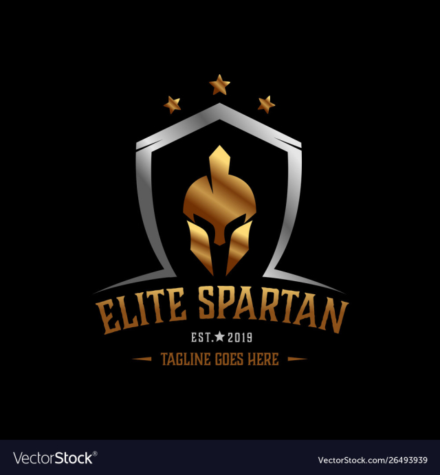 Free: Sparta warrior helmet logo elite warrior logo vector image - nohat.cc