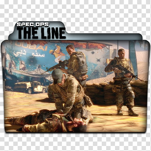 Free: Spec ops The line, The Line file folder illustration transparent ...