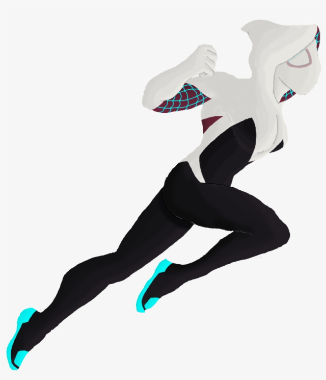 Free: Spider-gwen Color - Spidergwen Concept Art Transparent PNG ...