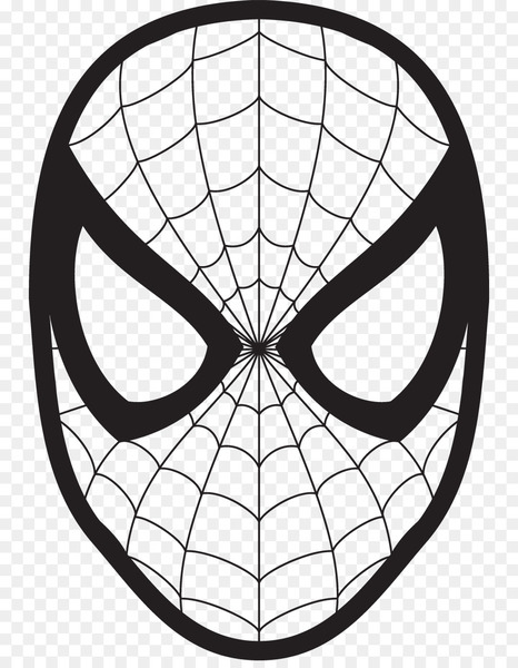 Spiderman face drawing store