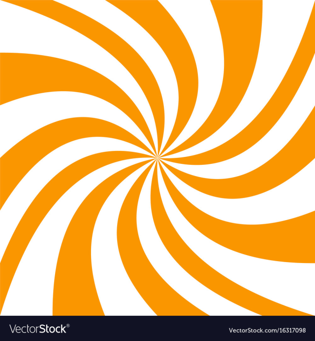 Free: Spiral background from orange and white rays vector image - nohat.cc