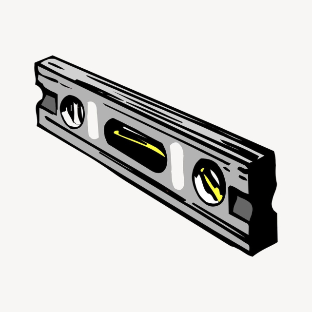 Free: Spirit level clipart, carpentry tool | Free Vector - rawpixel ...