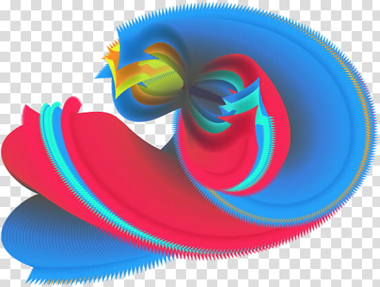 Free: Spirograph Trilogy , red and teal abstract arrt transparent ...