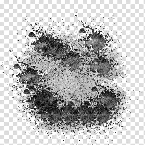 Free: Splatter Pattern S, black and gray abstract painting transparent ...