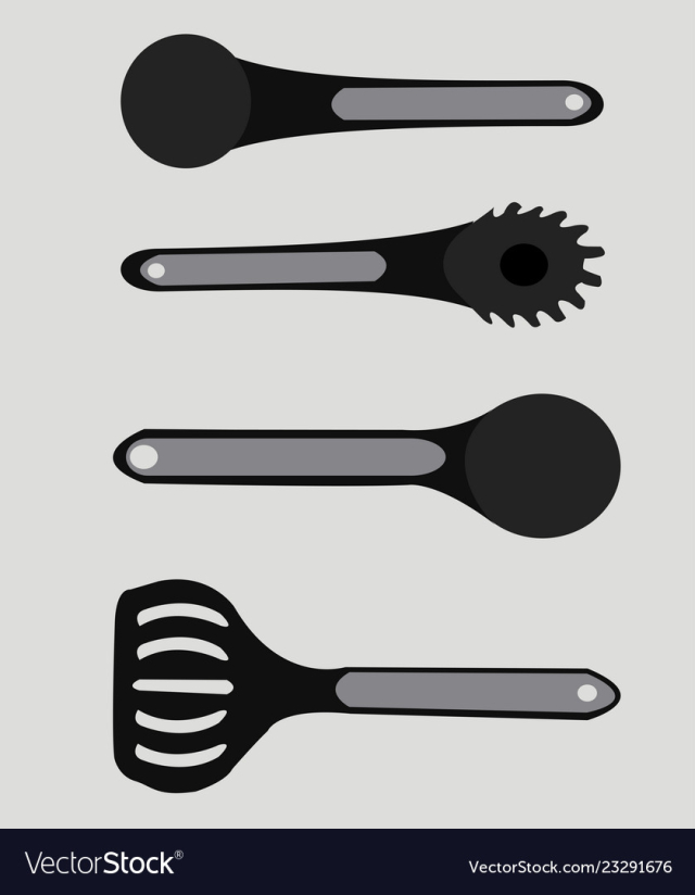 Free: Spoons vector image - nohat.cc