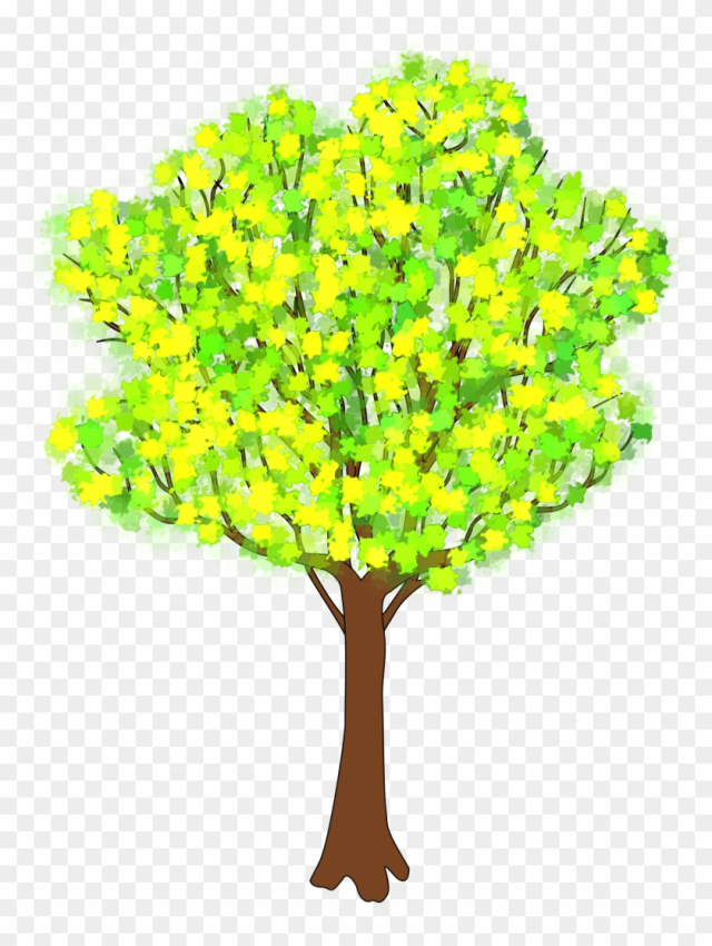 Free: Spring Trees Cliparts - Spring Tree Clip Art - nohat.cc