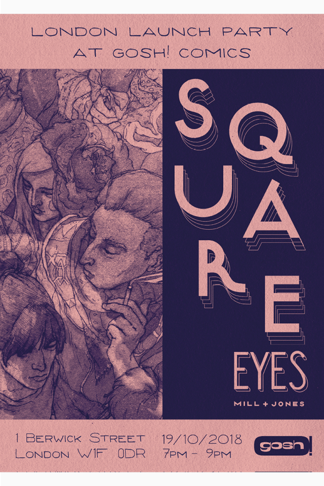 Free: Square Eyes Launch Party — Gosh Comics - nohat.cc