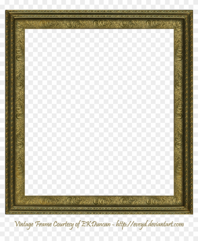 Free: Square Frame Png Images Transparent Free Download - Antique ...