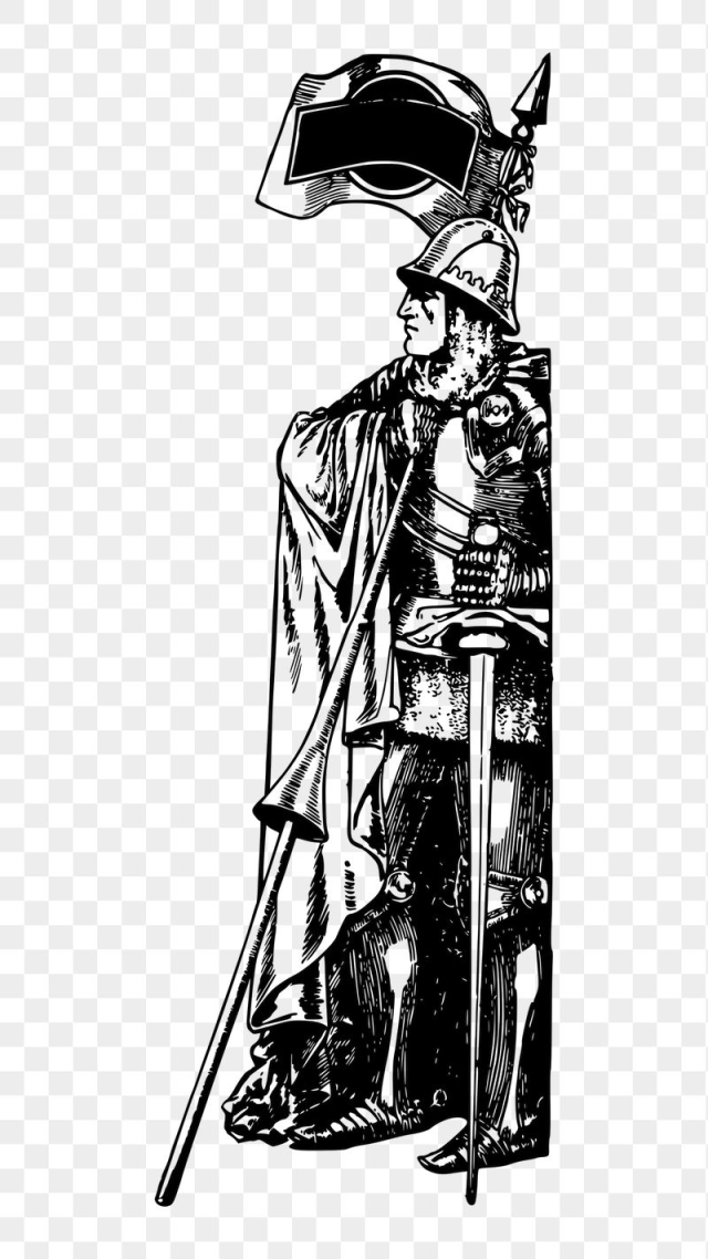 Free: Standing knight png sticker illustration, | Free PNG - rawpixel ...