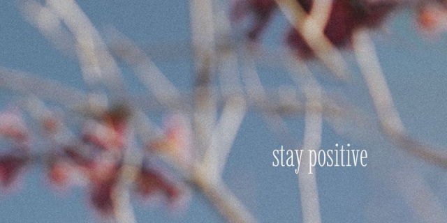 Free: Stay positive Twitter post template, | Free PSD Template ...