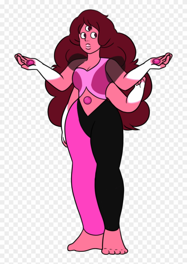 Free: Steven Universe Steven Fuses With Garnet - Rose And Garnet Fusion ...