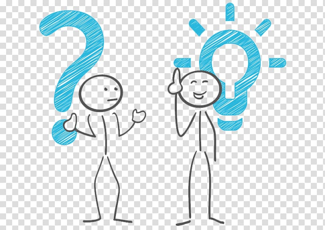 Free: Stick figure Question mark Speech balloon, others transparent ...