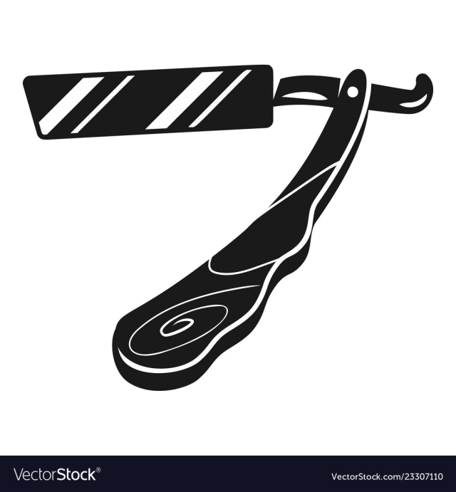Free: Straight razor icon simple style Royalty Free Vector Image - nohat.cc