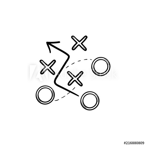 Free: Strategy tactics plan hand drawn outline doodle icon - nohat.cc