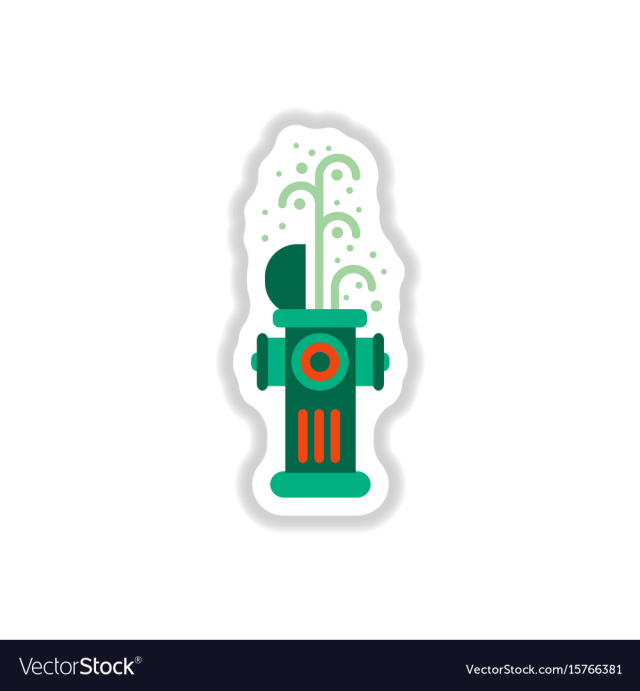 Free: Street fire hydrant open vector image - nohat.cc