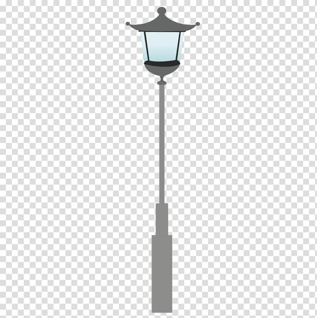 Free: Street light Cartoon Lamp, Exquisite street light transparent ...