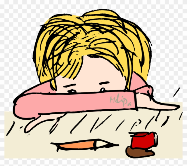 Anxious Student Clipart