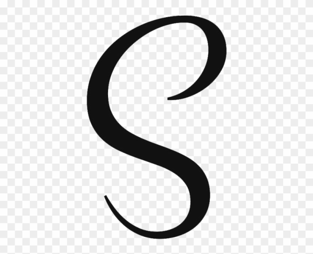 Free: Student Council Elections 2014 - Letter S Cursive Png - nohat.cc